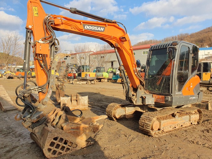 두산 dx55-5k 20년6월 회전링크