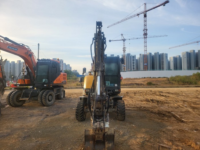 볼보 중고 03W 굴삭기 EW60E 2020년 회전링크 풀세트 매매