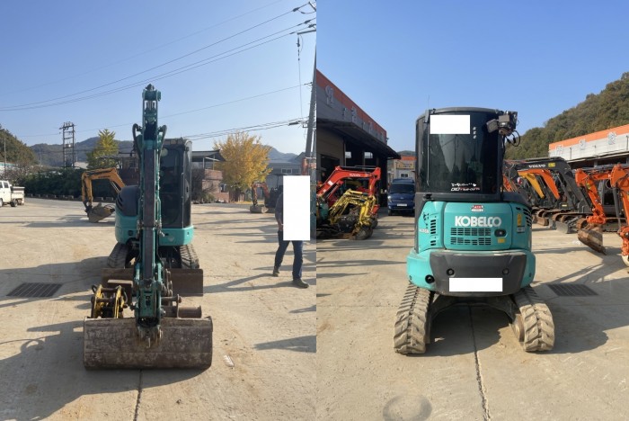 캐빈굴삭기 코벨코 SK35 2021년판매