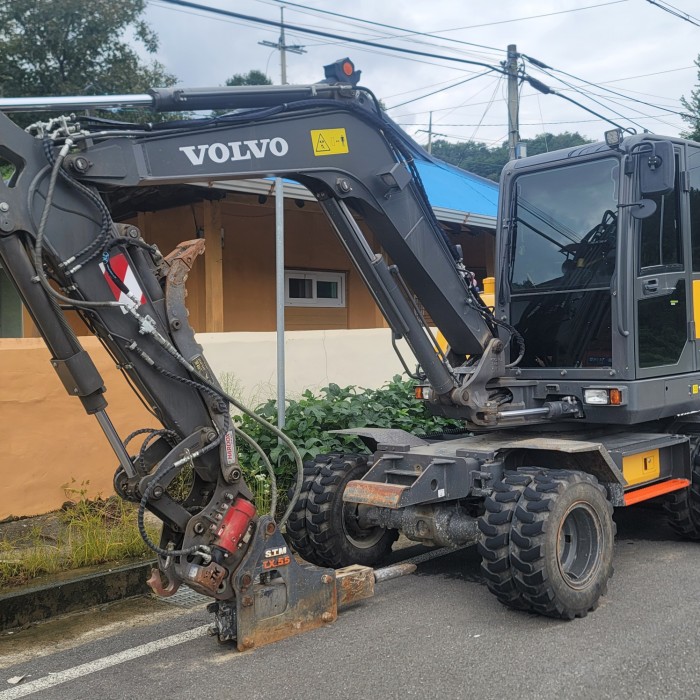 볼보 EW60(21)회전링크,더블타야